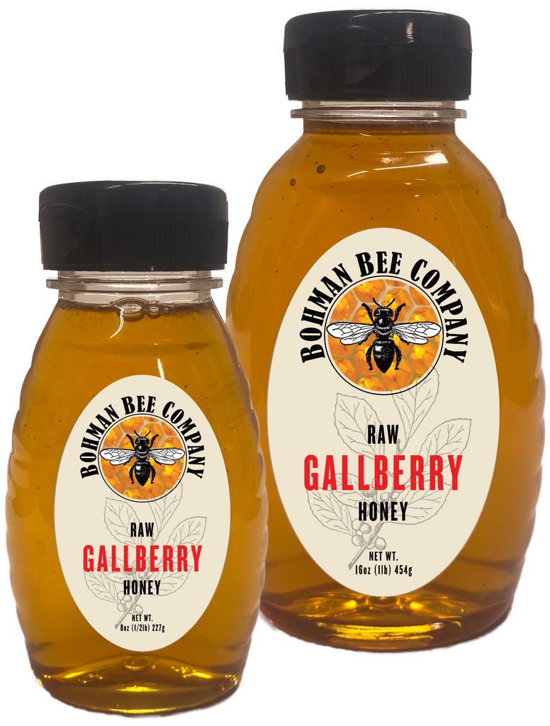 Gallberry Honey - Raw, Local Honey - Bohman Bee Company