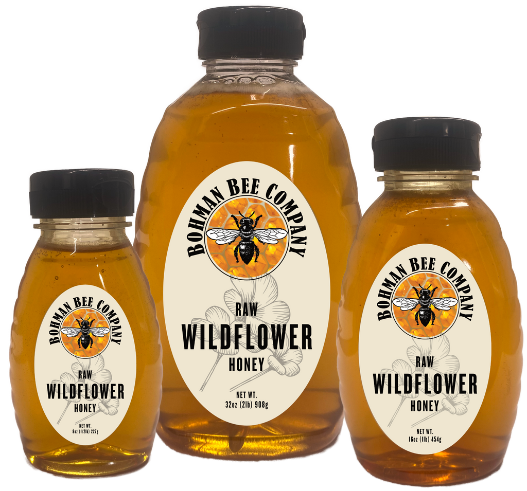 Wildflower Honey - Raw, Local Honey - Bohman Bee Company